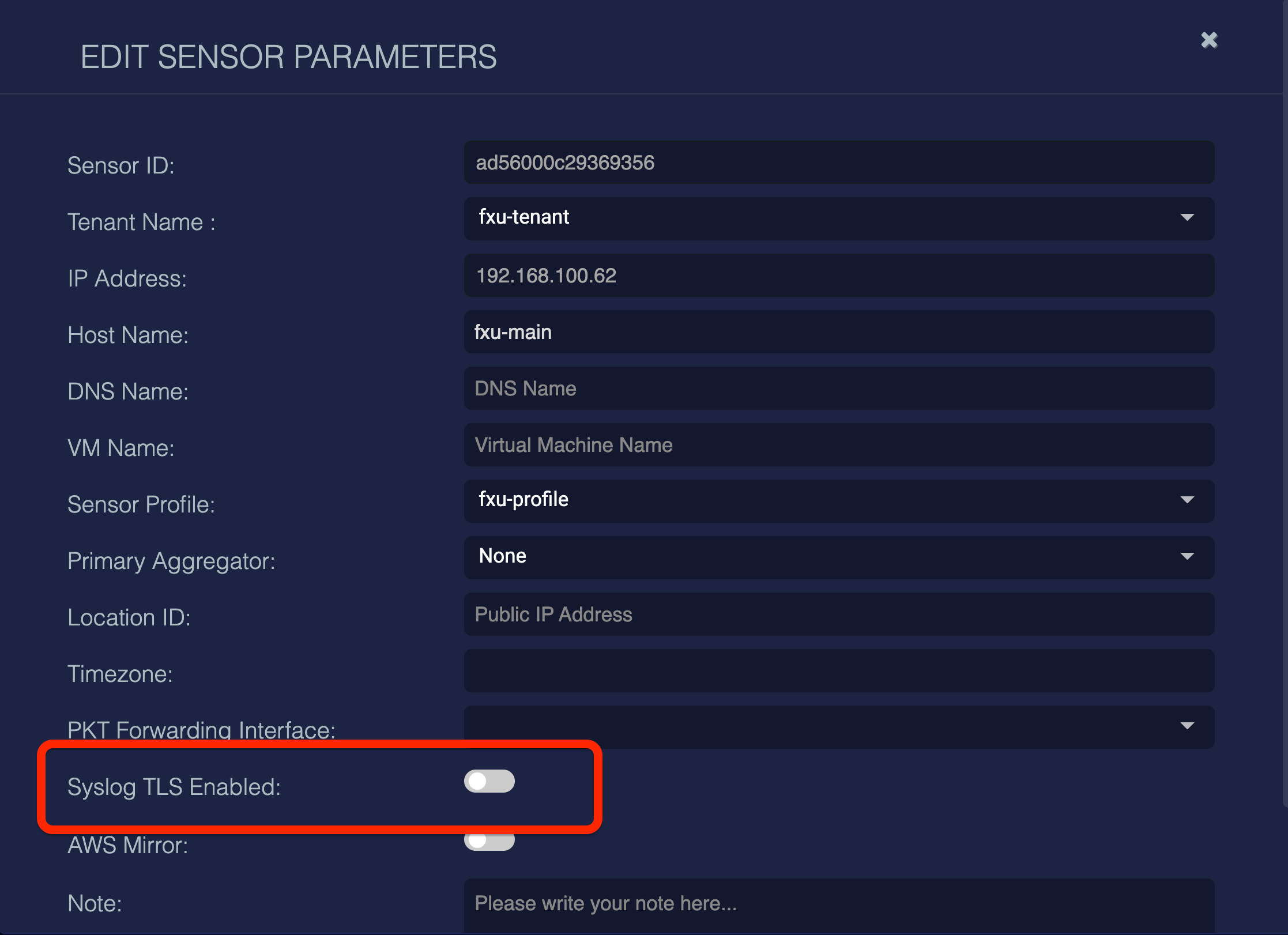 Enable Syslog Tls Stellar Cyber Customer Support 